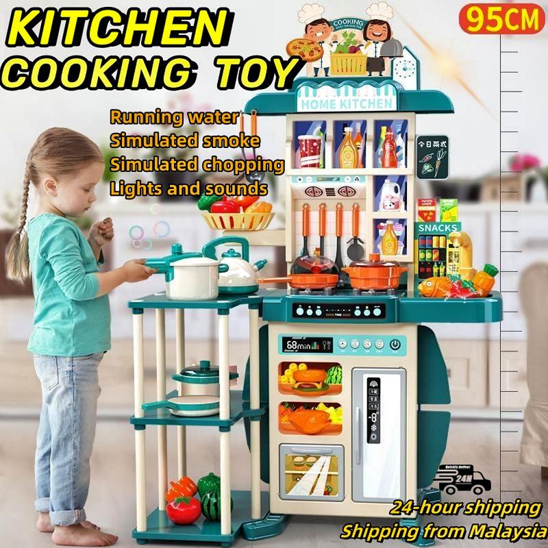 BIG SIZE Kitchen Toy Set Cooking toy Toys for boys and girls - TikTok ...