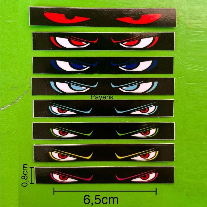 STIKER STROBO MATA MINIATUR BUS PLASTIK - Shop | Tokopedia