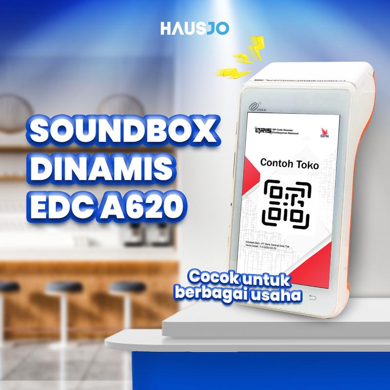 Soundbox Dinamis – Mesin EDC A620 dengan Fitur Soundbox Notifikasi ...