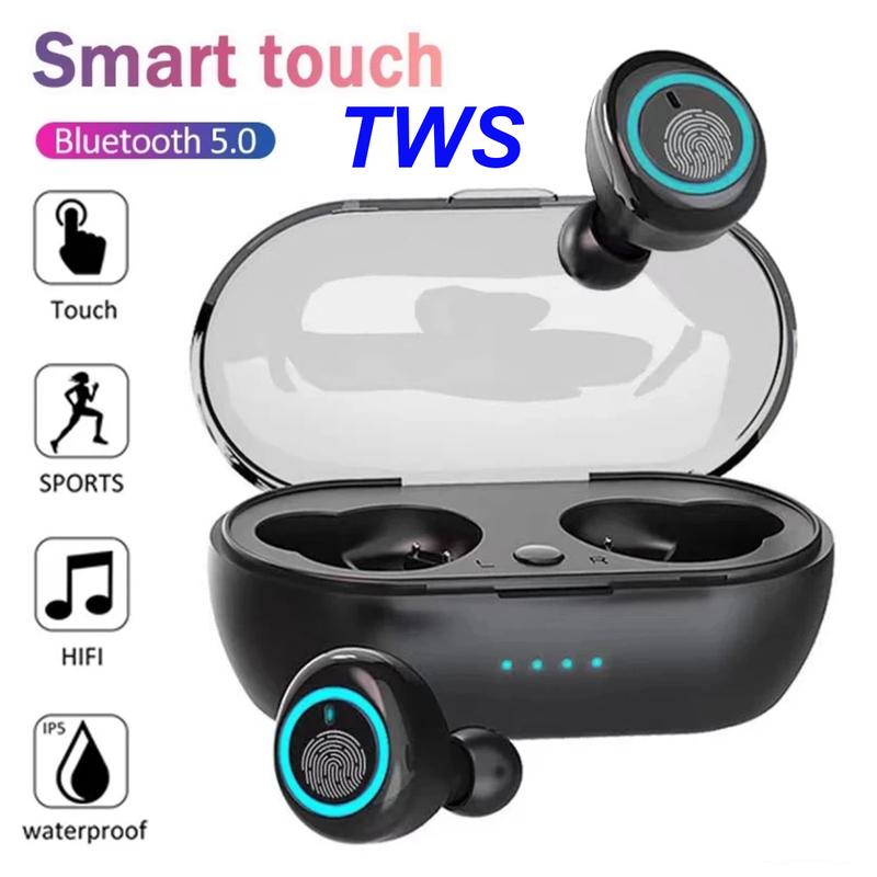 TWS Wireless Headphone Sport Earphone Bluetooth 5.0 HiFi Waterproof ...