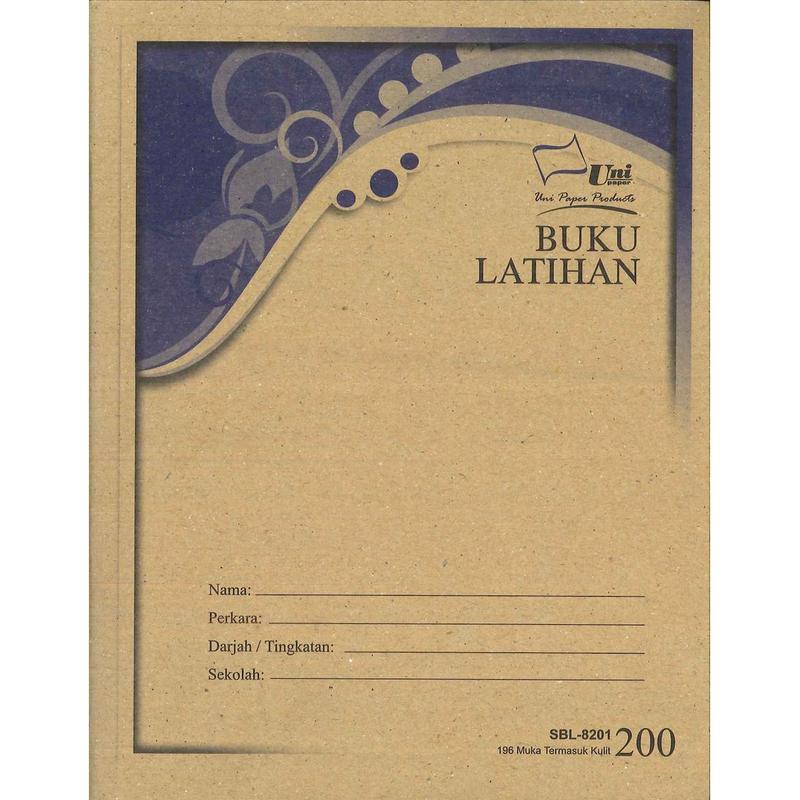 Uni Buku Latihan ( Exercise Book ) Single Line F5 200pg - TikTok Shop ...