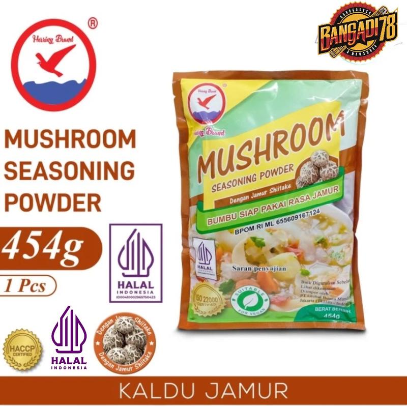 Herring Brand Mushroom seasoning powder kaldu rasa jamur 454gr - Shop ...