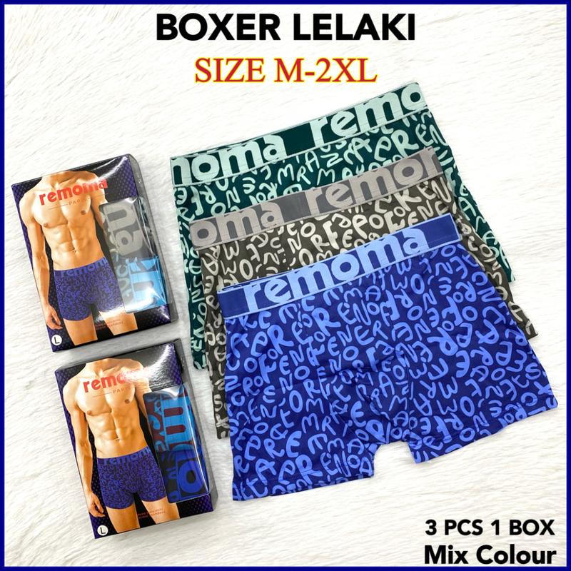 MALAYSIA READY STOCK /M-2XL Boxer Men Cotton Briefs Underwea - TikTok ...