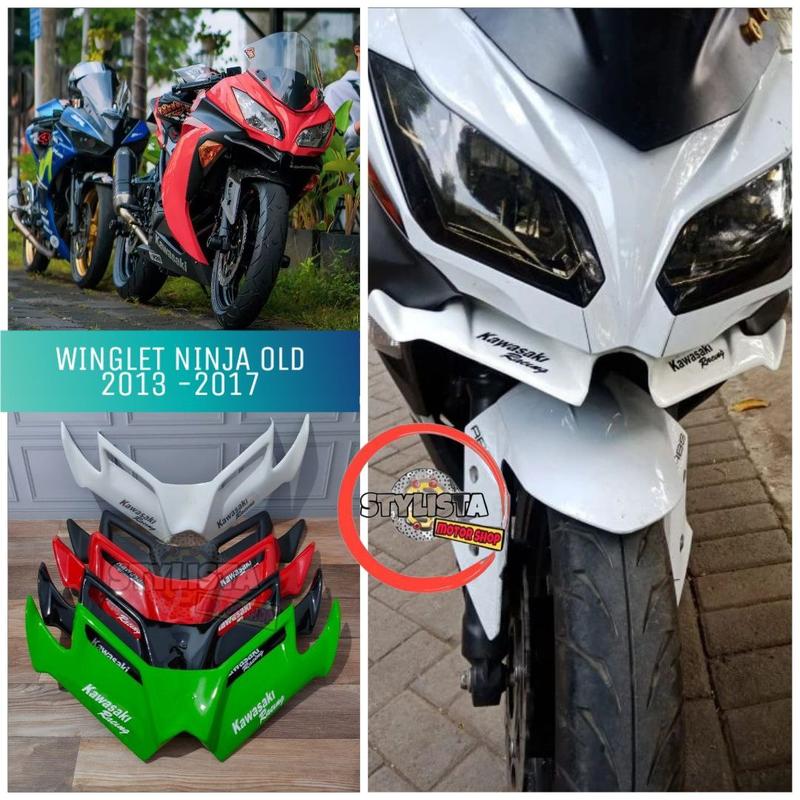 WINGLET NINJA 250 FI OLD WINGLET NINJA 250 KARBU WINGLET NINJA - Shop ...
