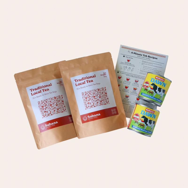 SABANA Value Tea Bundle - Teh / Teh-Peng (40 Servings) - TikTok Shop Singapore