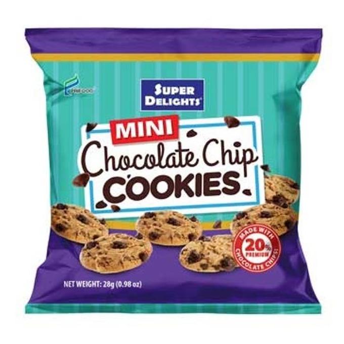 Super Delight Mini Chocolate Chips Coookies 28g - TikTok Shop Philippines
