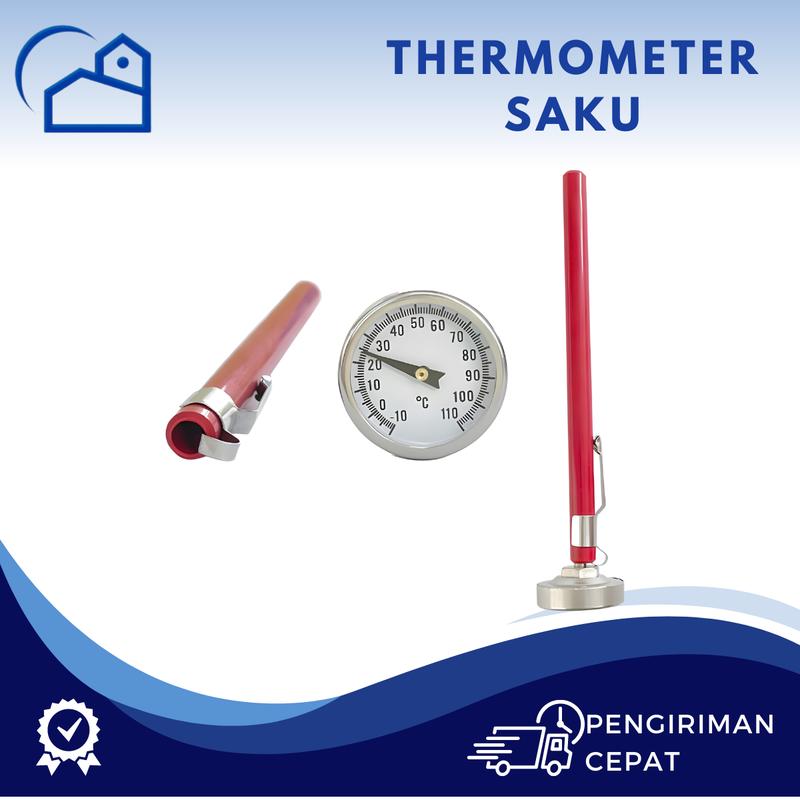 Pocket test thermometer Suhu Tanah Sdial Display 0-100 Derajat Celcius ...
