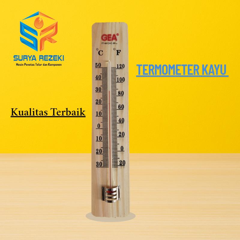 Thermometer kayu gea Termometer gea untuk Mesin Tetas Telur Full ...
