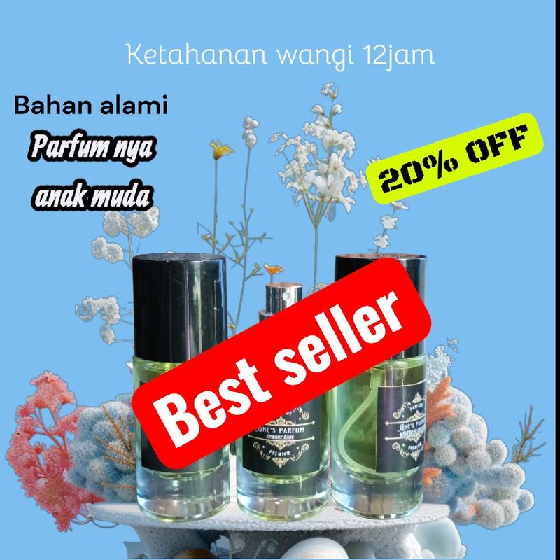 COD Parfum Premium 20ml untuk Pria dan Wanita Wangi Tahan Lama 12 Jam ...