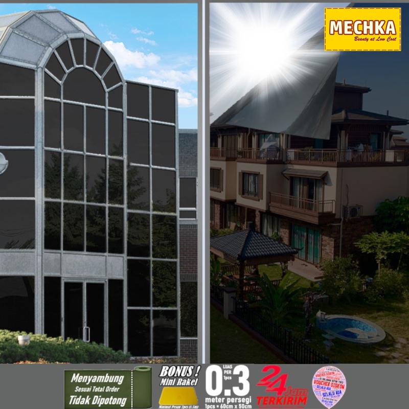 Mechka Film /50cm Sticker Stiker Pelapis Kaca Anti Panas Jendela - Shop ...