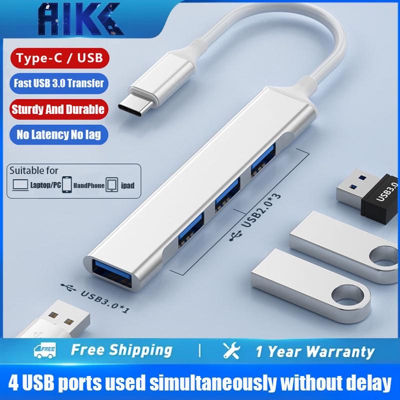 USB Hub Adapter Usb＆Type C 4 in 1 to USB Interface Docking Station ...