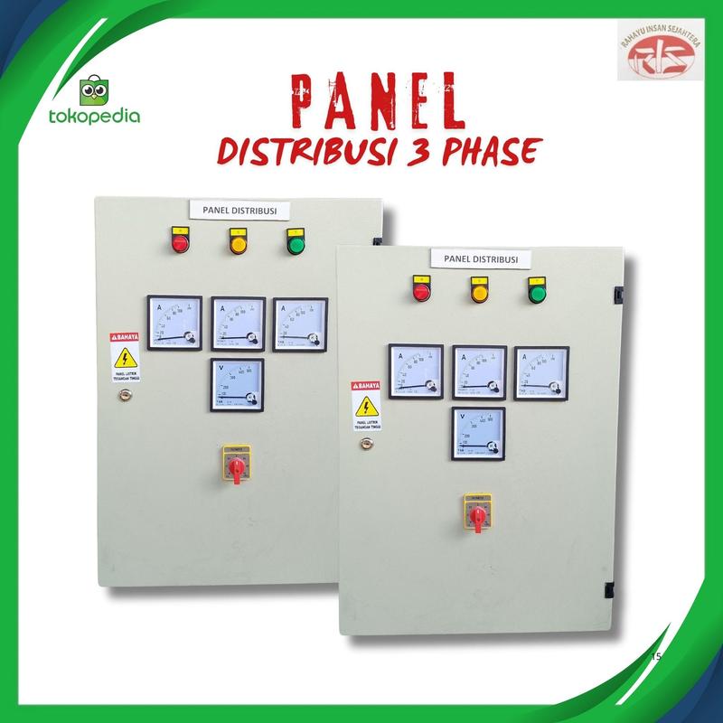 Panel Distribusi 3 phase daya 33 KVA - Shop | Tokopedia