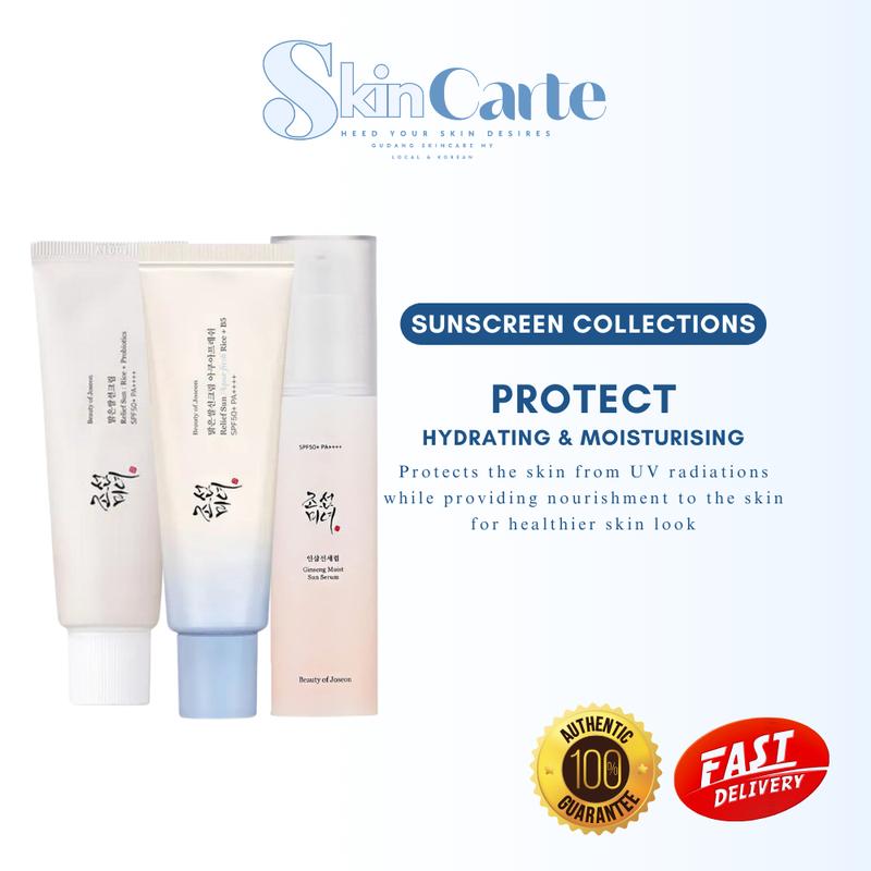 Beauty of Joseon Relief BOJ Sun Rice + Probiotics Sunscreen Combo ...