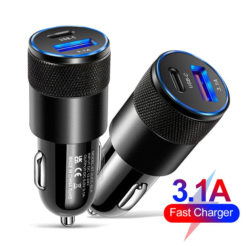 PD Car Chargers USB Type C Car Charger Fast Charging Car Phone - TikTok ...