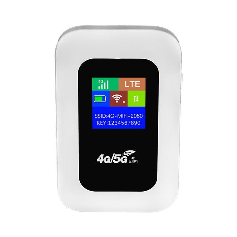 4G wireless mobile MiFi colorful screen portable LTE ROUTER Wireless ...
