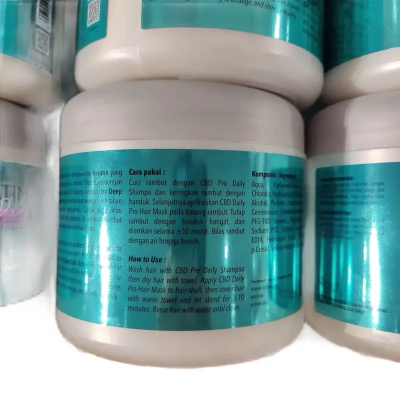 CBD HAIR MASK KERATIN SERIES 500gr - Shop | Tokopedia