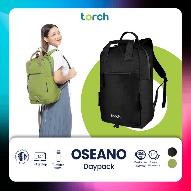 TORCH Oseano Tas Ransel Punggung Jinjing Pria Wanita Unisex Backpack ...
