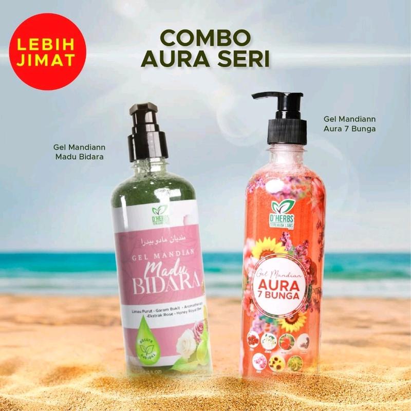 DHERBS MANDIAN AURA 7 BUNGA + GEL MANDIAN MADU BIDARA - TikTok Shop ...