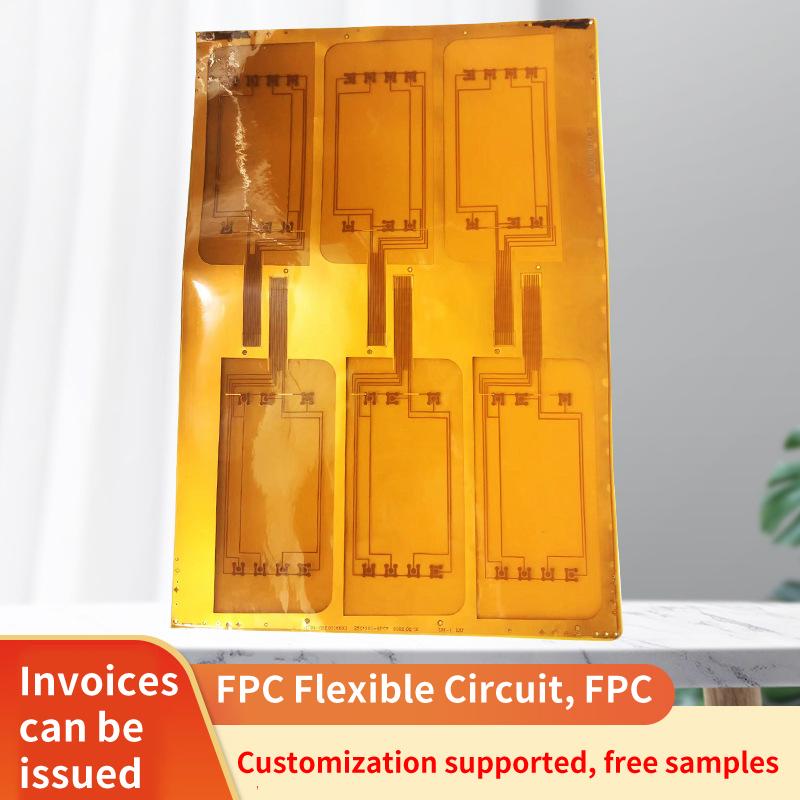 FPC flexible circuit board, ultra-thin FPC flexible ribbon circuit board, gold-plated circuit ...