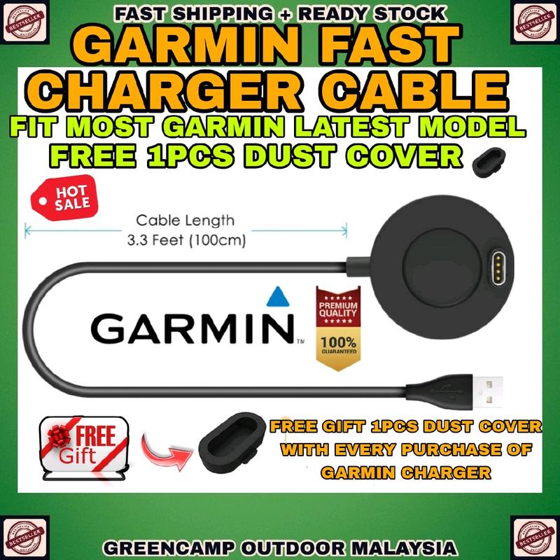 GARMIN SMARTWATCH CHARGER (FAST CHARGING) INSTINCT SOLAR FORERUNNER ...