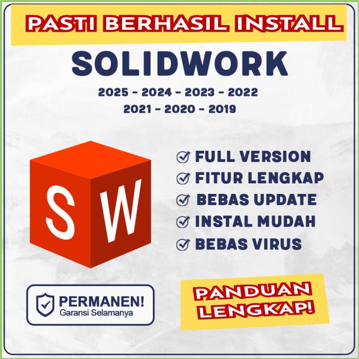 Promo Solidwork 2026 Full Version Lifetime + Panduan (Win) | Version ...