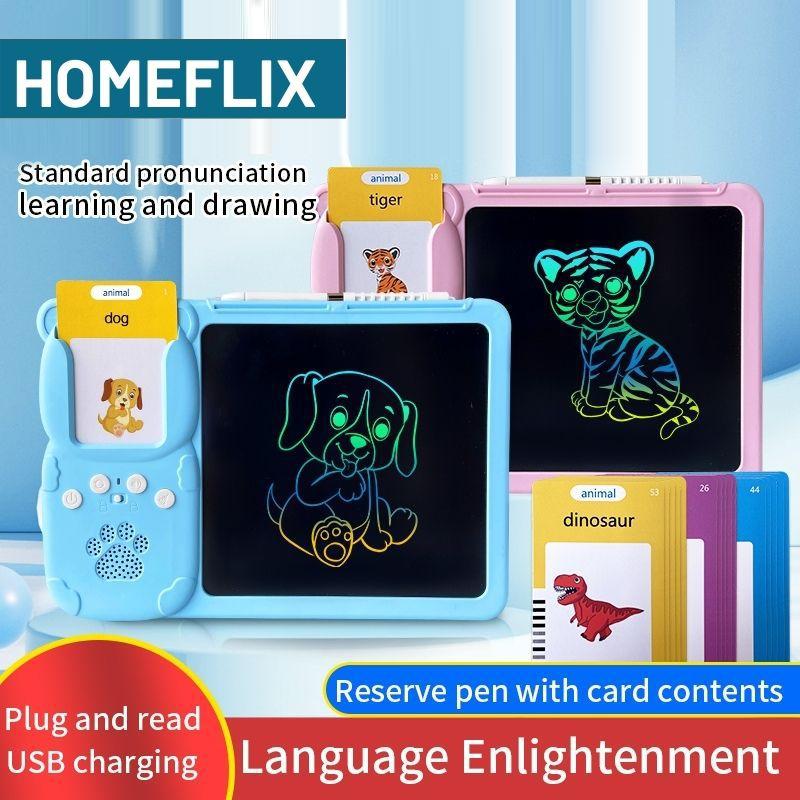 Tablet Gambar 2 IN 1 Flashcard Mainan Edukasi Anak Papan Gambar - Shop ...