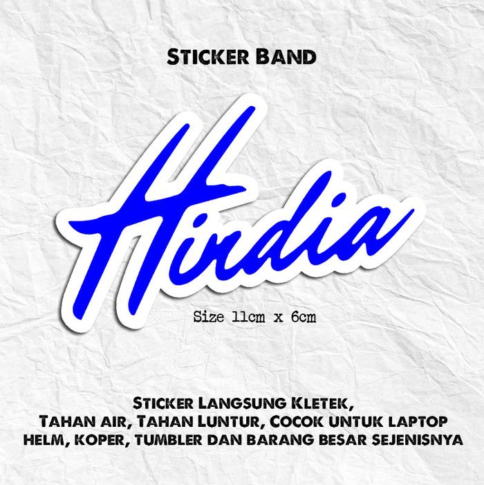 Jual Sticker Hindia Logo | Sticker HP Laptop Helm Motor Koper | Sticker ...