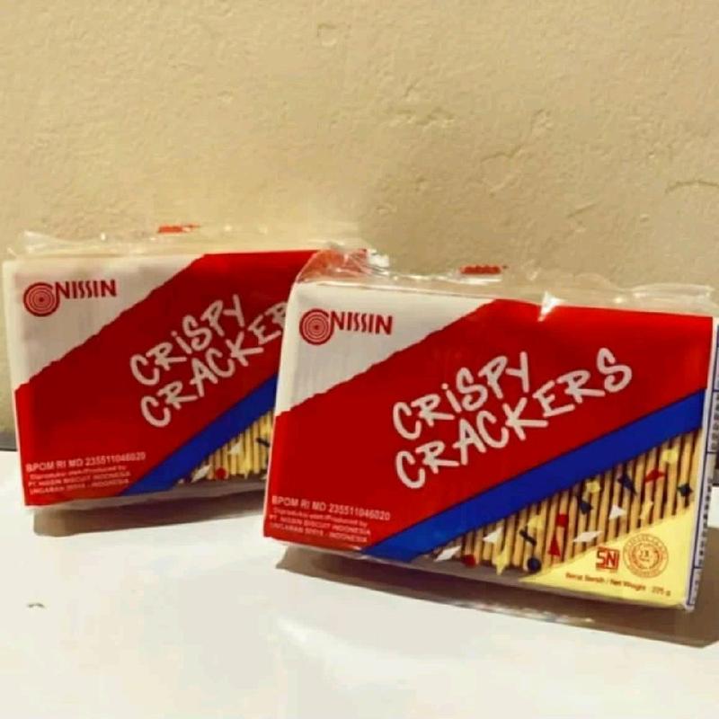 paket 2 pack nissin crispy cracker biskuit keju - Shop | Tokopedia