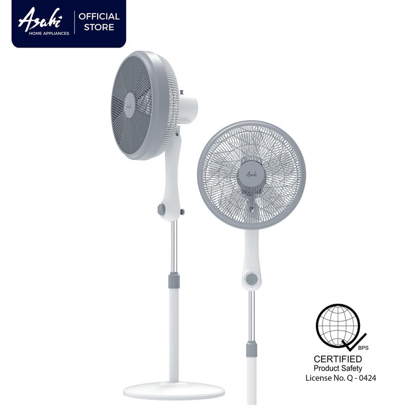 Asahi Buy One Take One Stand Fan 16 Inches, 5-Leaf Blades, 65W ...