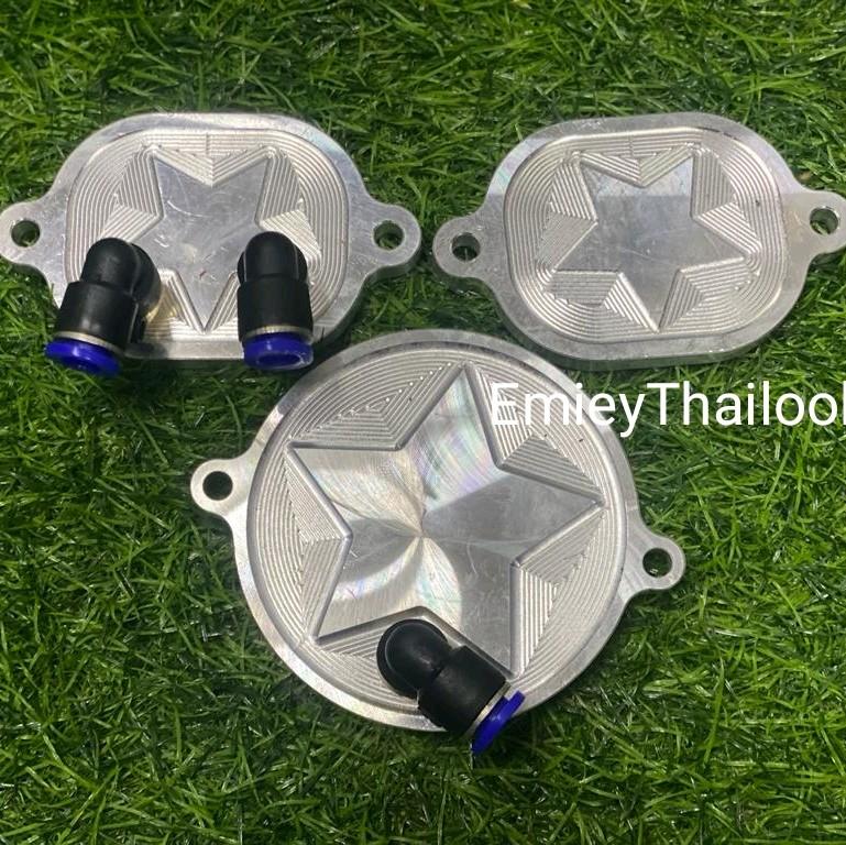 COVER HEAD/BYPASS HEAD WAVE 125 4 VALVE ALLOY CNC THAILAND - TikTok ...