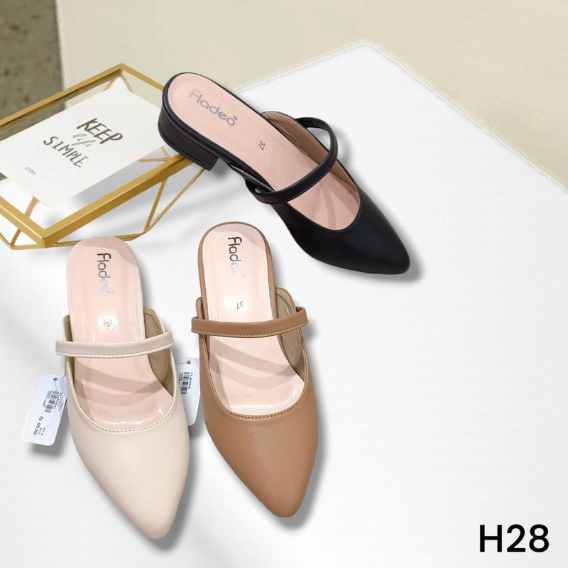 Bustong Hak 3 cm Simple Kode H28 Normal Size casual wedges coklat 01 ...
