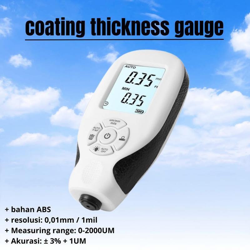 Alat ukur ketebalan Cat logam besi stainless kuningan Coatin - Shop ...