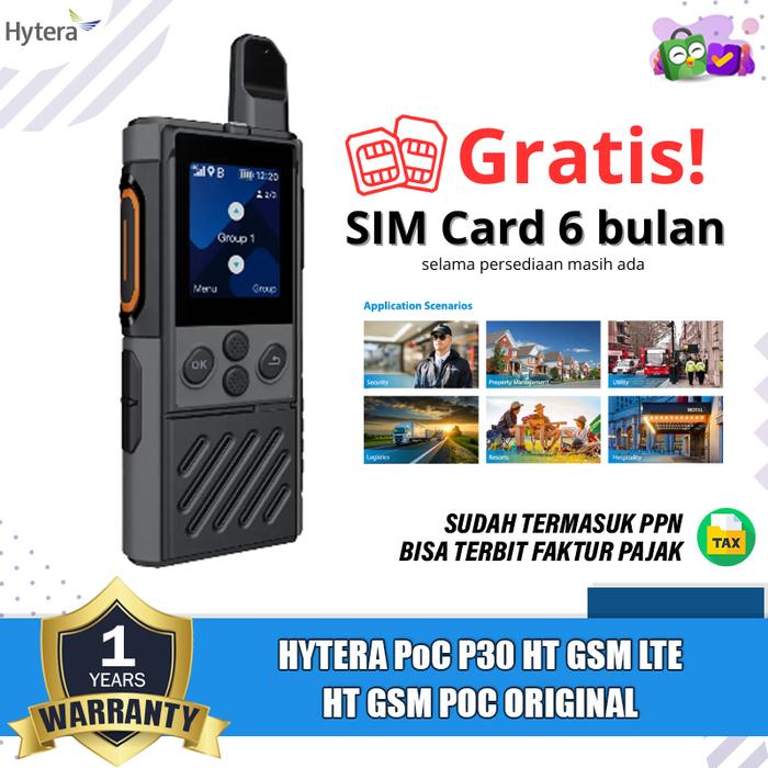 Promo Hytera P30 PoC RTOS Gsm Lte Ht POC GSM Lte Hytera P30 P 30 P-30 ...