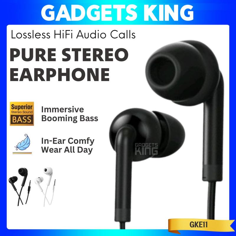 [GADGETS KING] ORAIMO In Ear Earphone With Mic 3.5mm Wired Original ...
