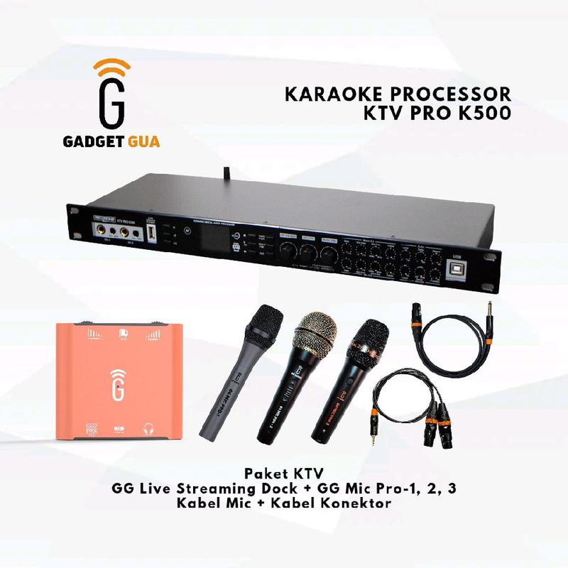 KTV PRO K500 - KARAOKE PROCESSOR (PAKET LIVE STREAMING) - Shop | Tokopedia