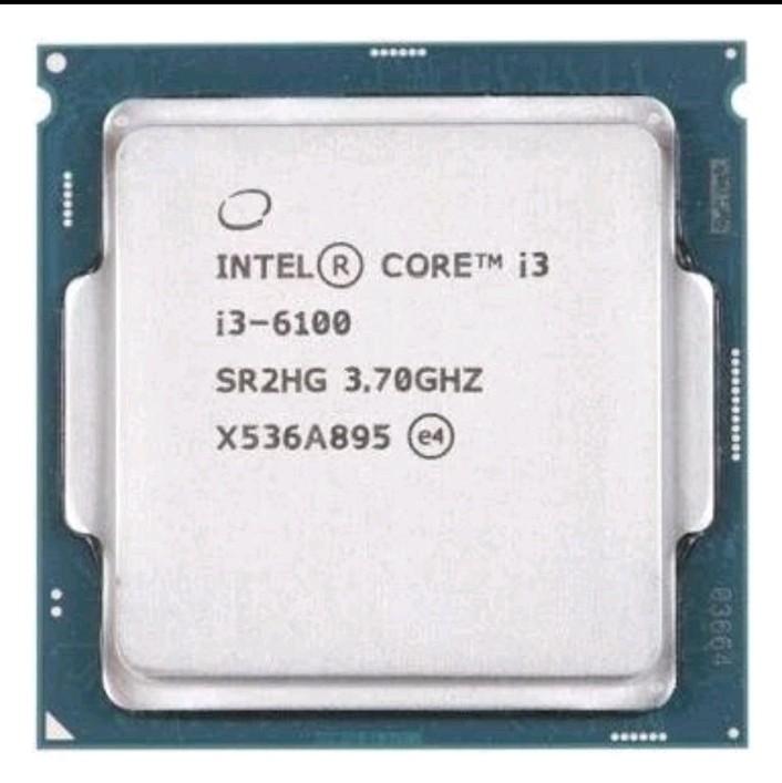 PROCESSOR. INTEL CORE I3 6100 TRAY LGA 1151 - Shop | Tokopedia