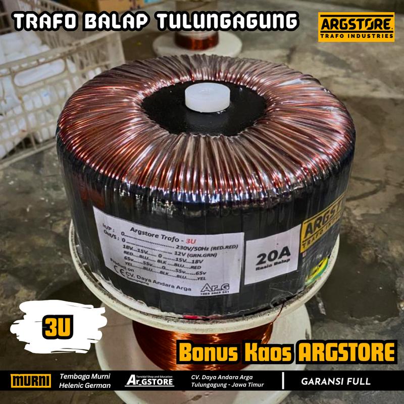 Trafo toroid donat 20A 65V CT (murni) Spek Balap - Shop | Tokopedia