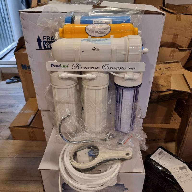 PURELINE MESIN RO UNDERSINK 100 GPD GANTUNG / PURE LINE MESI - Shop ...