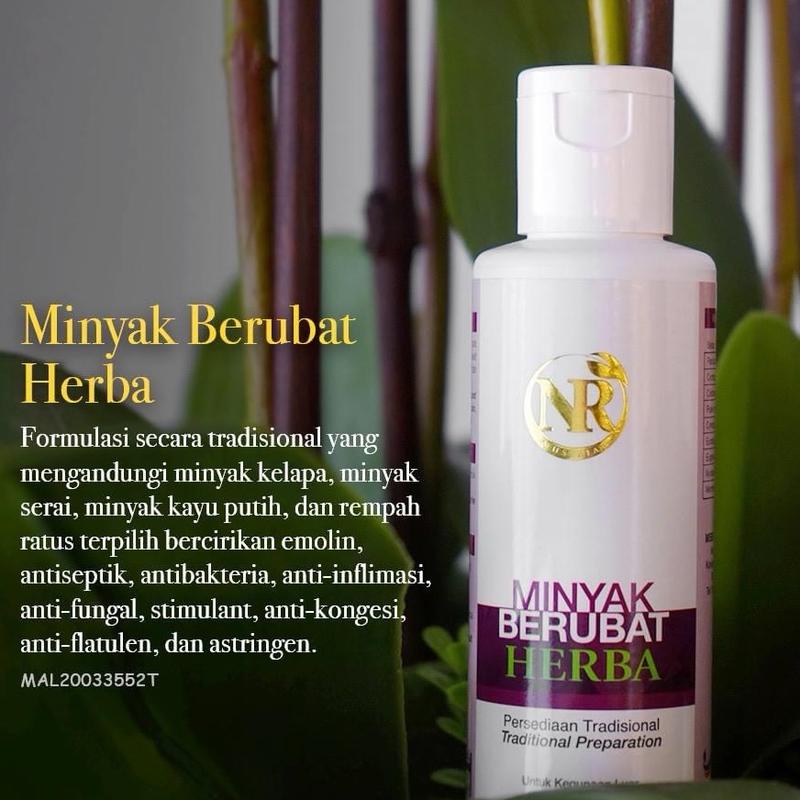 Minyak Mustajab 120mls Oil nona roguy - TikTok Shop Malaysia