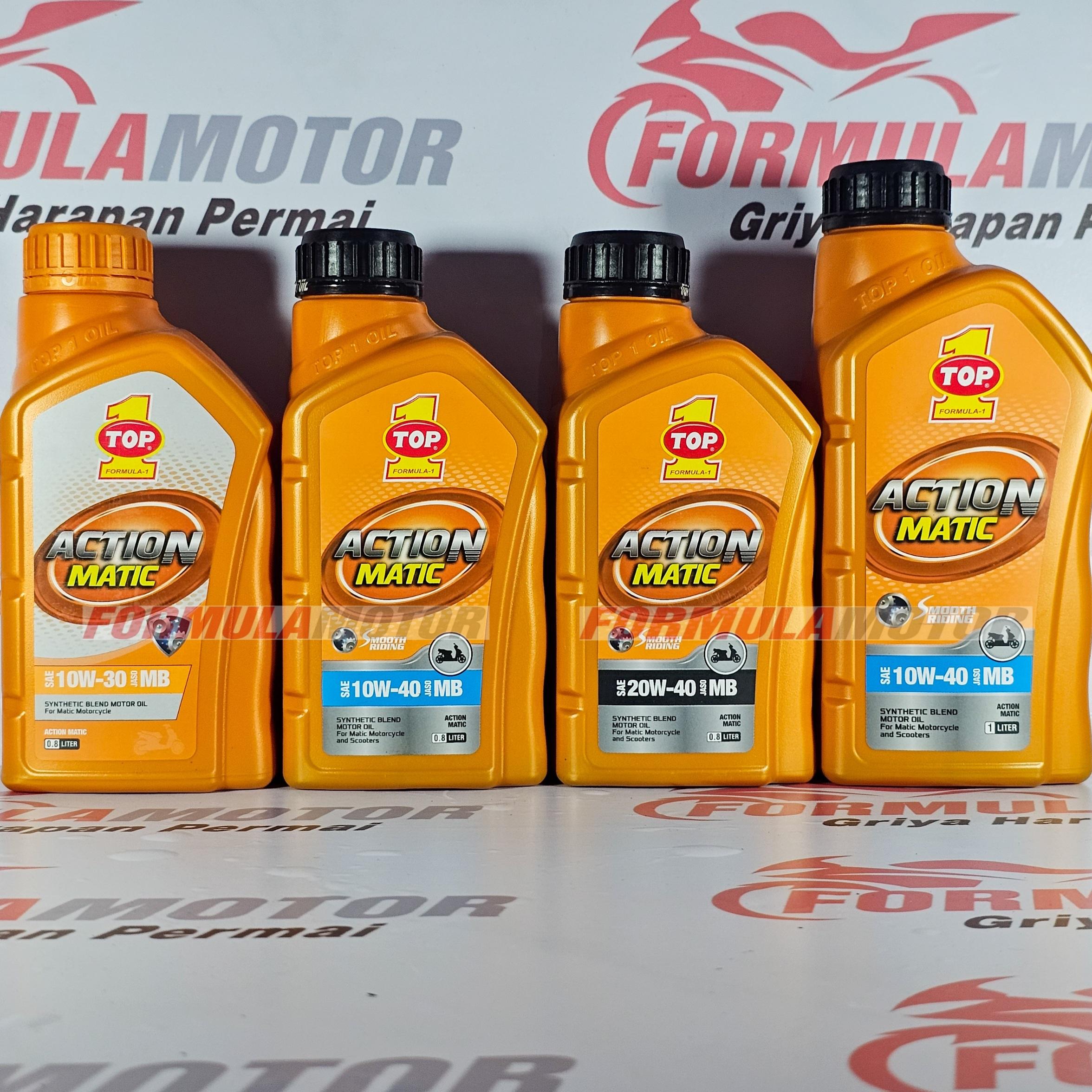 [Matic] Top-1 Matic All Series Evolution/Action- Oli Mesin Motor ...