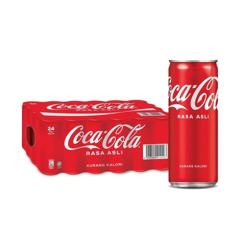 Coca-Cola Rasa Asli 320ml x 24 cans - TikTok Shop Malaysia