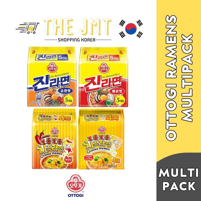 [KOREA] Ottogi Jin Ramen / Cheese Ramen Multipack [Jin Ramen - TikTok ...