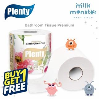 Jual Plenty Bathroom Tissue Premium Roll Single Pack / tissue toilet ...