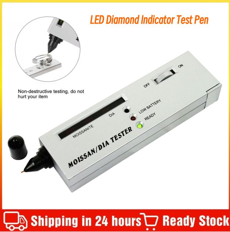 Professional Moissan LED Indicator Moissanite Tester Diamond - TikTok ...