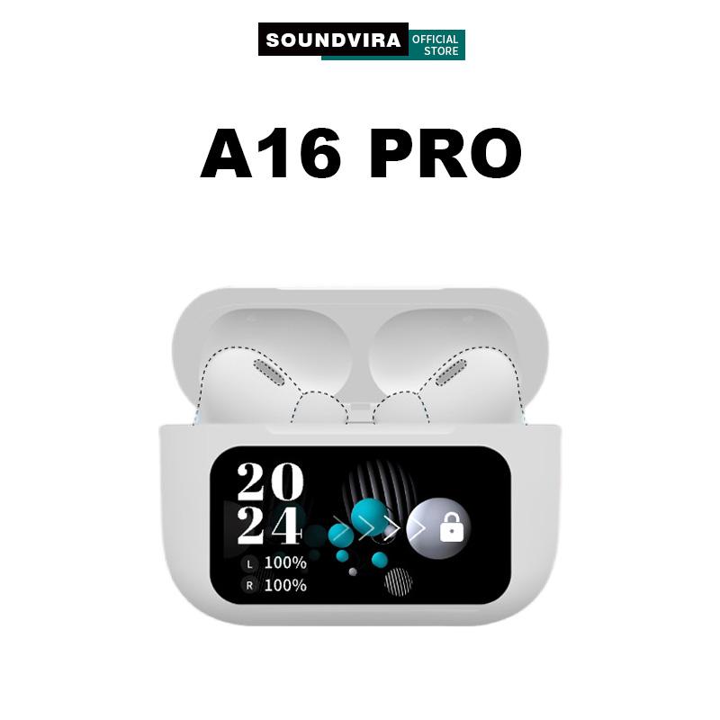 Bluetooth A16 Pro Earbud Wireless Bluetooth TWS 5.4 Headset ANC ...