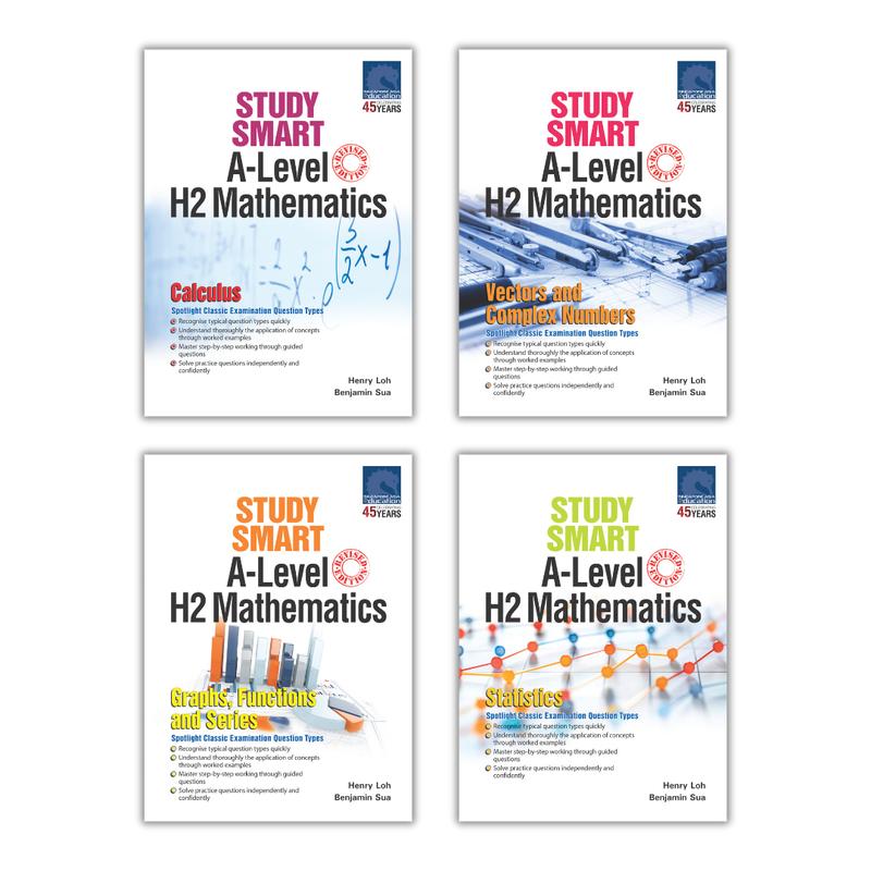 Study Smart A-Level H2 Mathematics | Topical | Pre-University ...