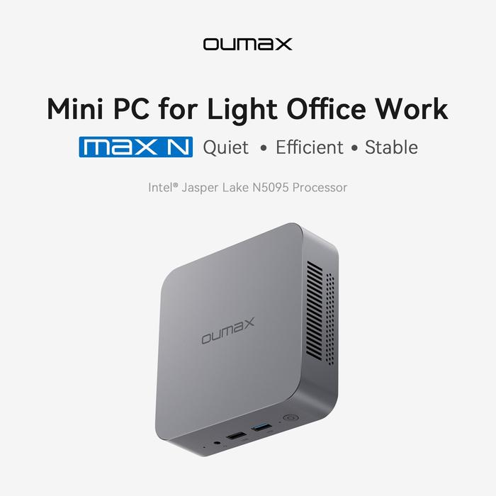 Jual MINI PC OUMAX N5 N5095 Jasper Lake RAM DDR4 8GB dan ROM 128GB ...