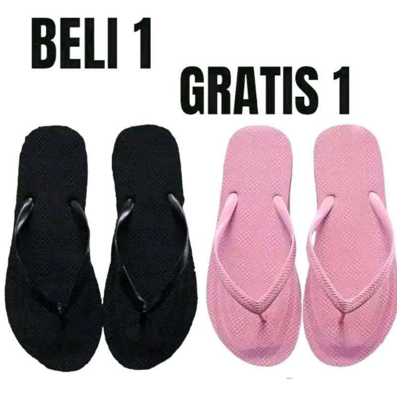 promo sandal beli 1 gratis 1 terbaru terlaris kekinian/sanda - Shop ...