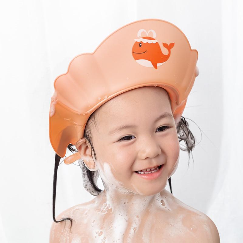 Baby Shampoo Cap Kids Shower Cap Bath Shower Hat Bathing Visor - TikTok ...