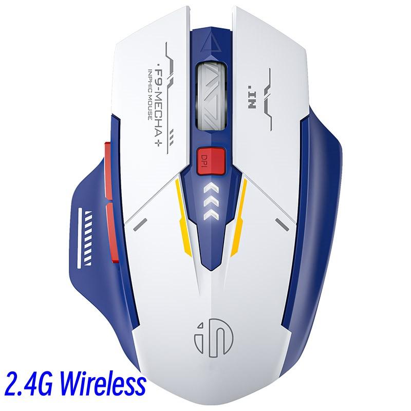 Inphic F9 Mecha 2.4G Wireless Mouse Rechargeable Sci-Fi Mech - TikTok ...